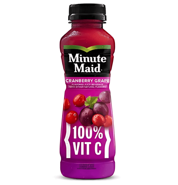 Minute Maid Cranberry Grape: Refreshing Juice Packs